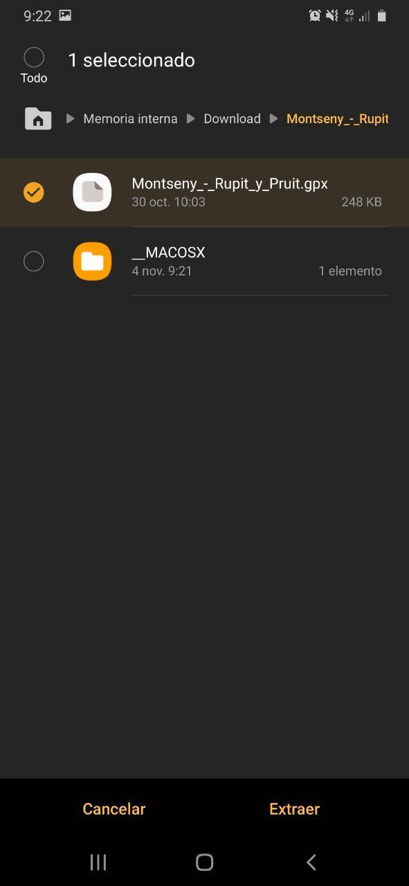 Cómo utilizar un archivo GPX en tu móvil - Rutas Perras Cómo utilizar un archivo GPX en tu móvil - Rutas Perras